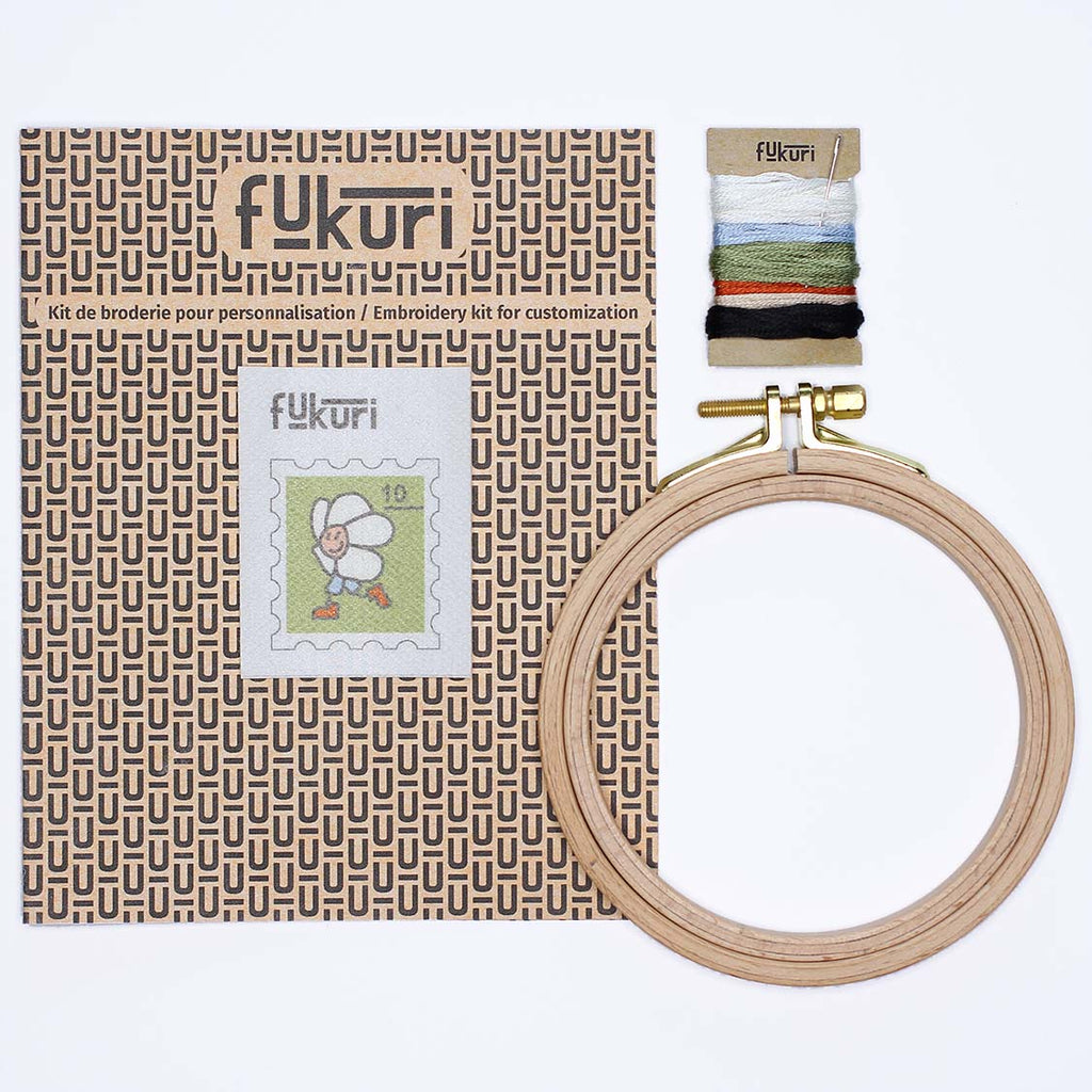 Embroidery Kit - Flower stamp – Fukuri